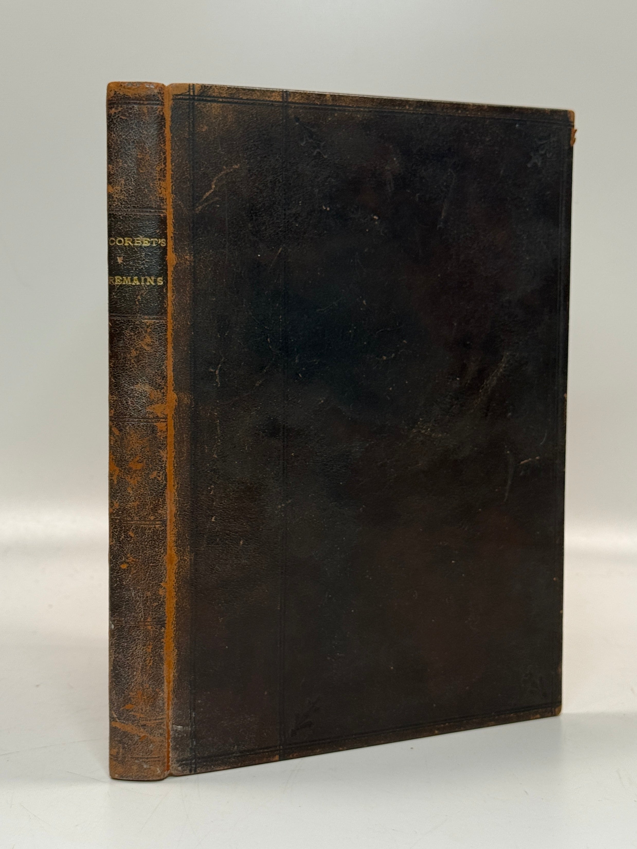 The Remains of John Corbet 1684 First Edition – WoodPaz Books Ltd